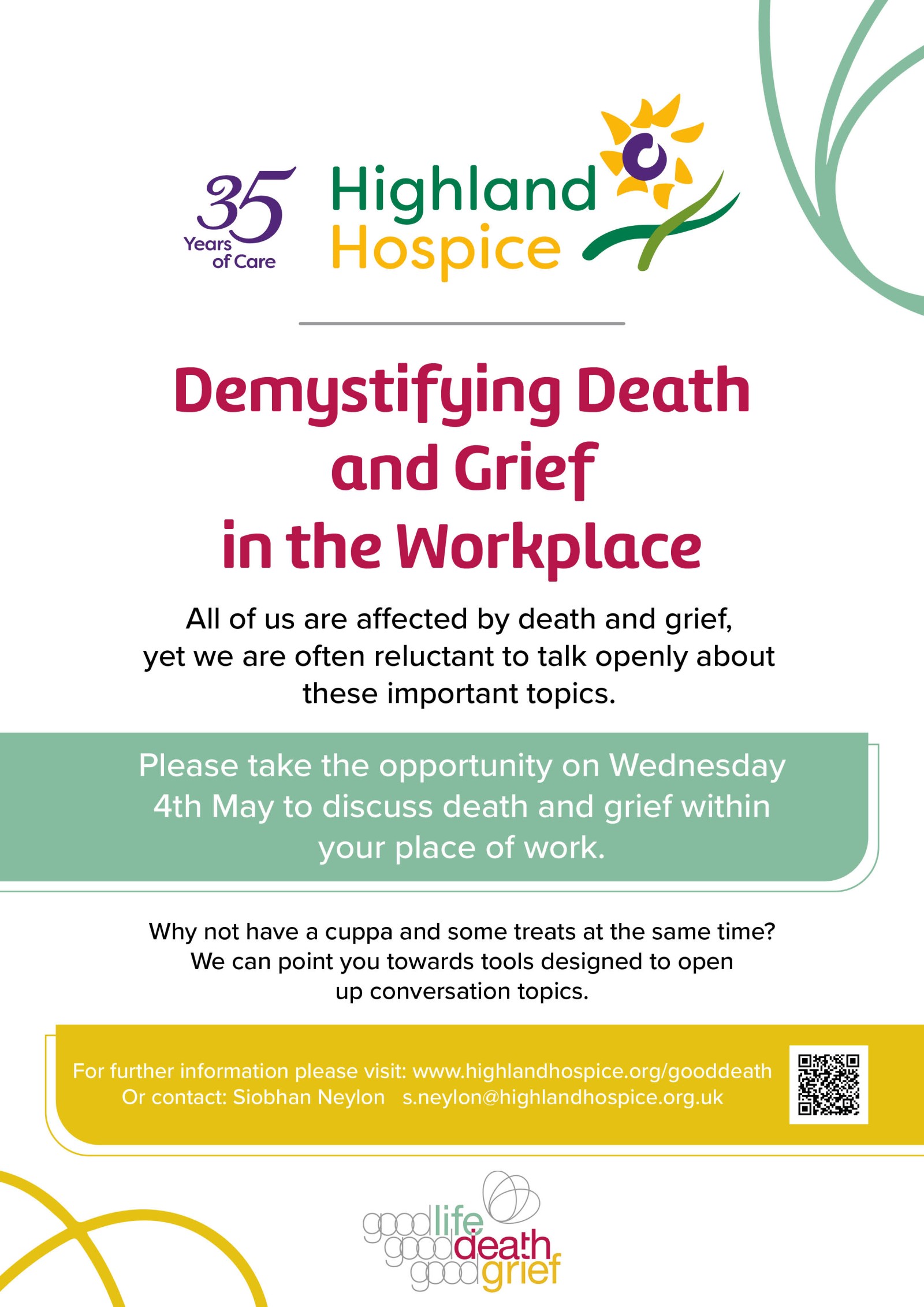 Good Life, Good Death, Good Grief :: Demystifying Death Week 2022