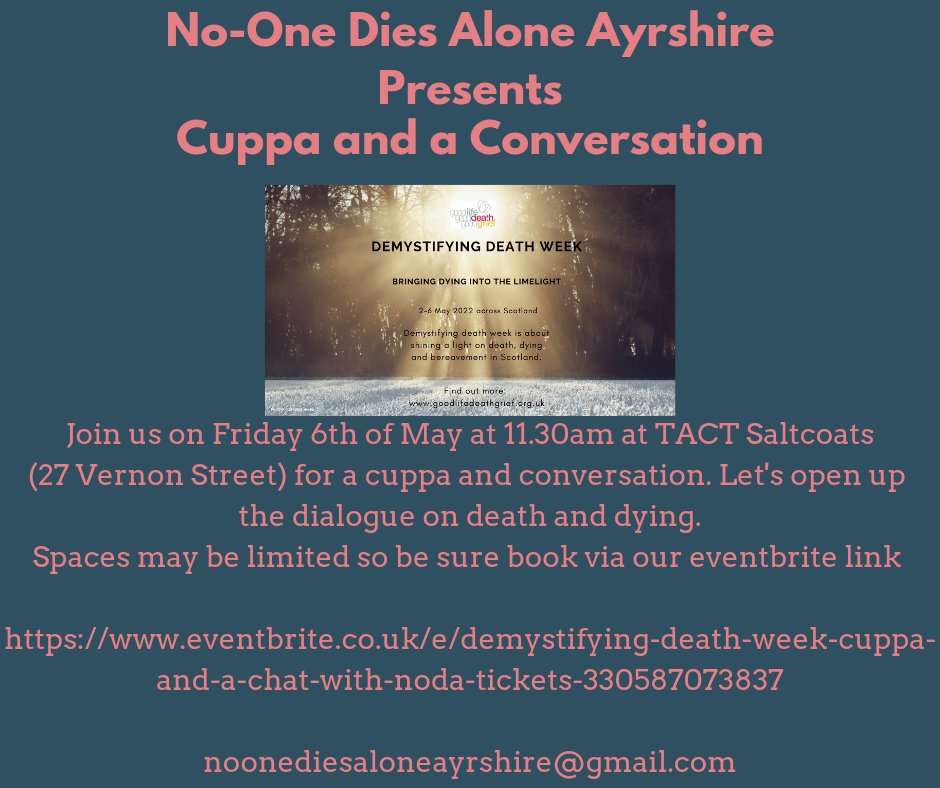 Demystifying Death Week 2022 | Good Life, Good Death, Good Grief