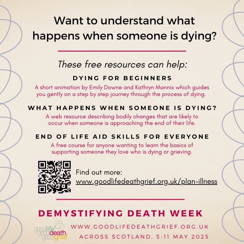 Demystifying Death Week - Communications Pack | Good Life, Good Death ...